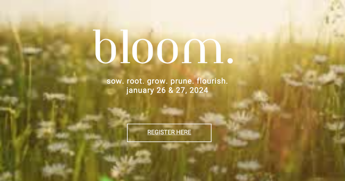Bloom Conference Page